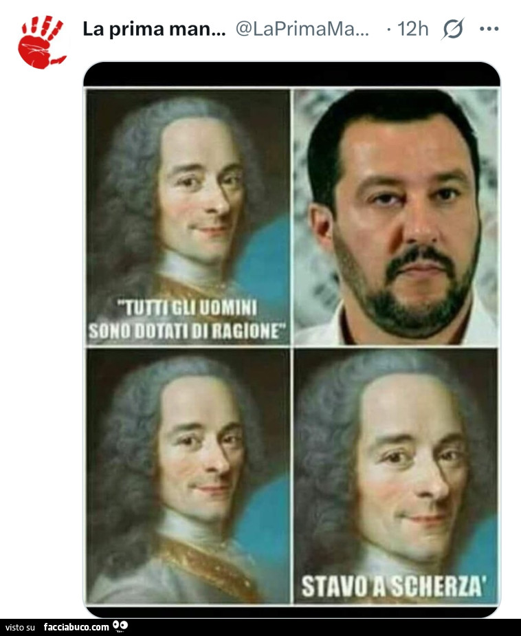 Tutti i meme su Matteo Salvini - Facciabuco.com